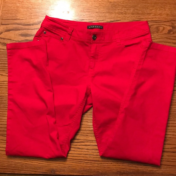Baccini | Pants & Jumpsuits | Designer Baccini Red Pants | Poshmark